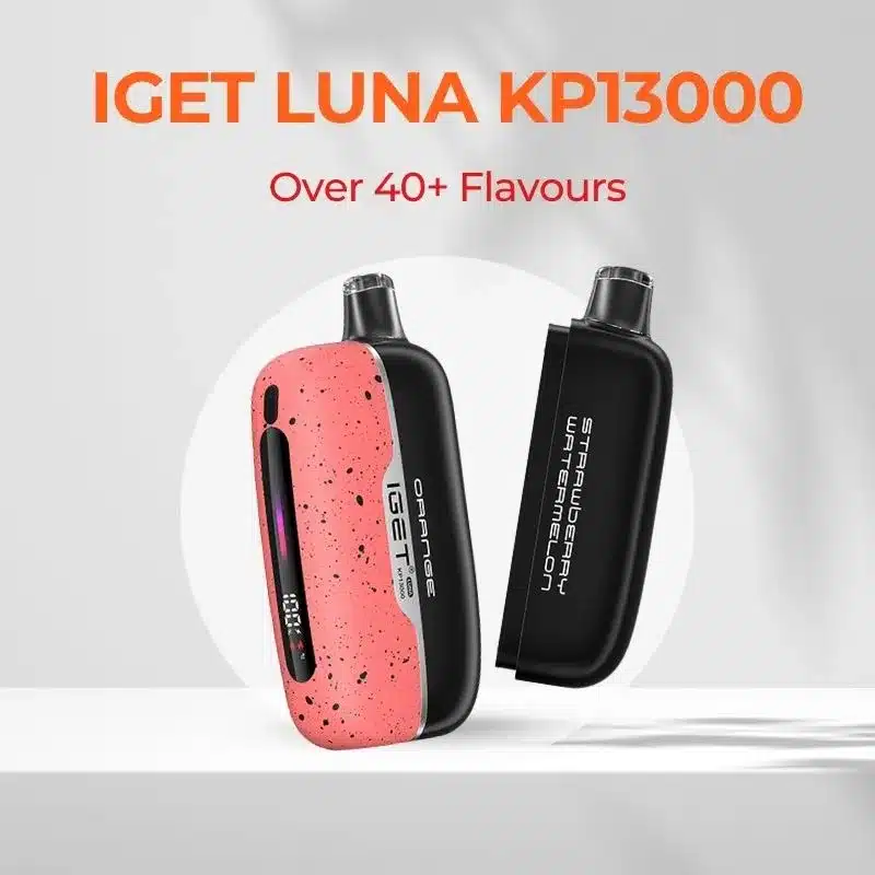 IGET LUNA KP13000: 13000 Puffs & 20+ Flavours - IGET NZ