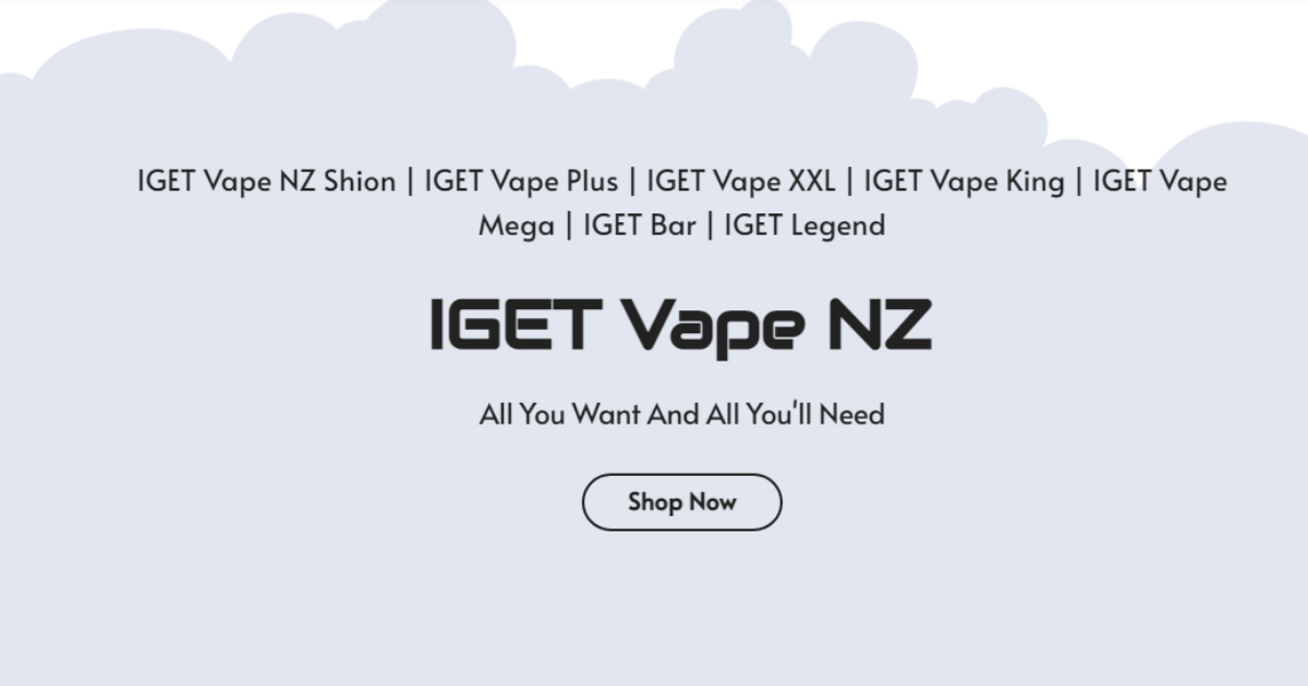 IGET Vape NZ Official: From $14.9 – Bar Plus, EDGE, Moon